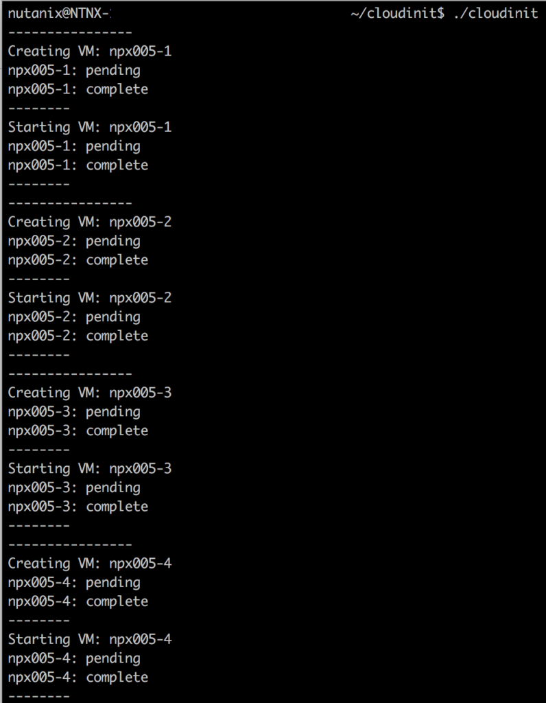 Deploy and customize multiple Linux VMs on Nutanix AHV – Virtualization ...