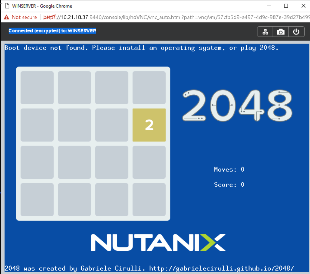 Import Windows Virtual Machine Using EFI Boot From VMware ESXi To Nutanix AHV – Virtualization ...