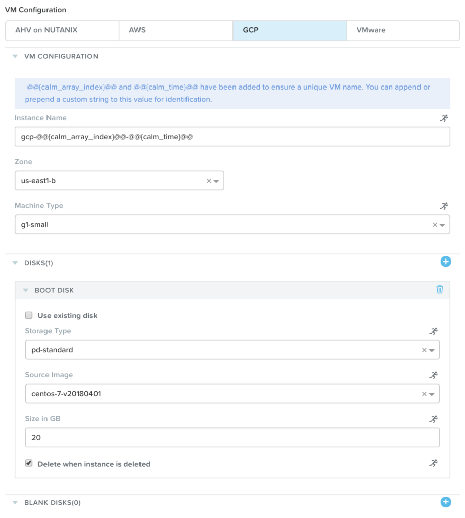 Nutanix Prism Central – Configure Apps (Calm) and Google Cloud Platform (GCP) – Virtualization ...